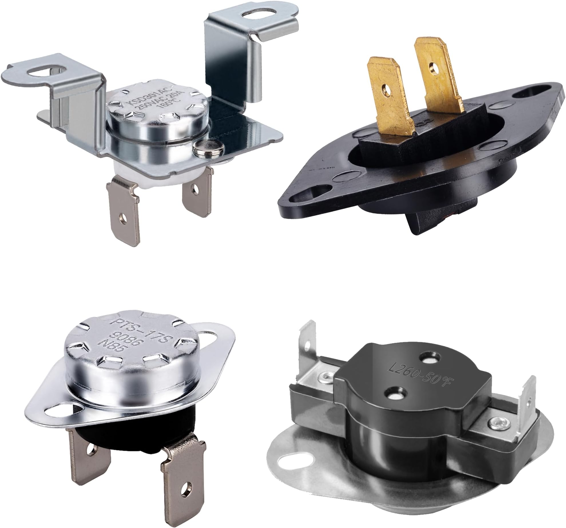 Amazon.com: Dryer Thermal Fuse Kit - DC47-00016A Thermal Fuse & DC96 ...