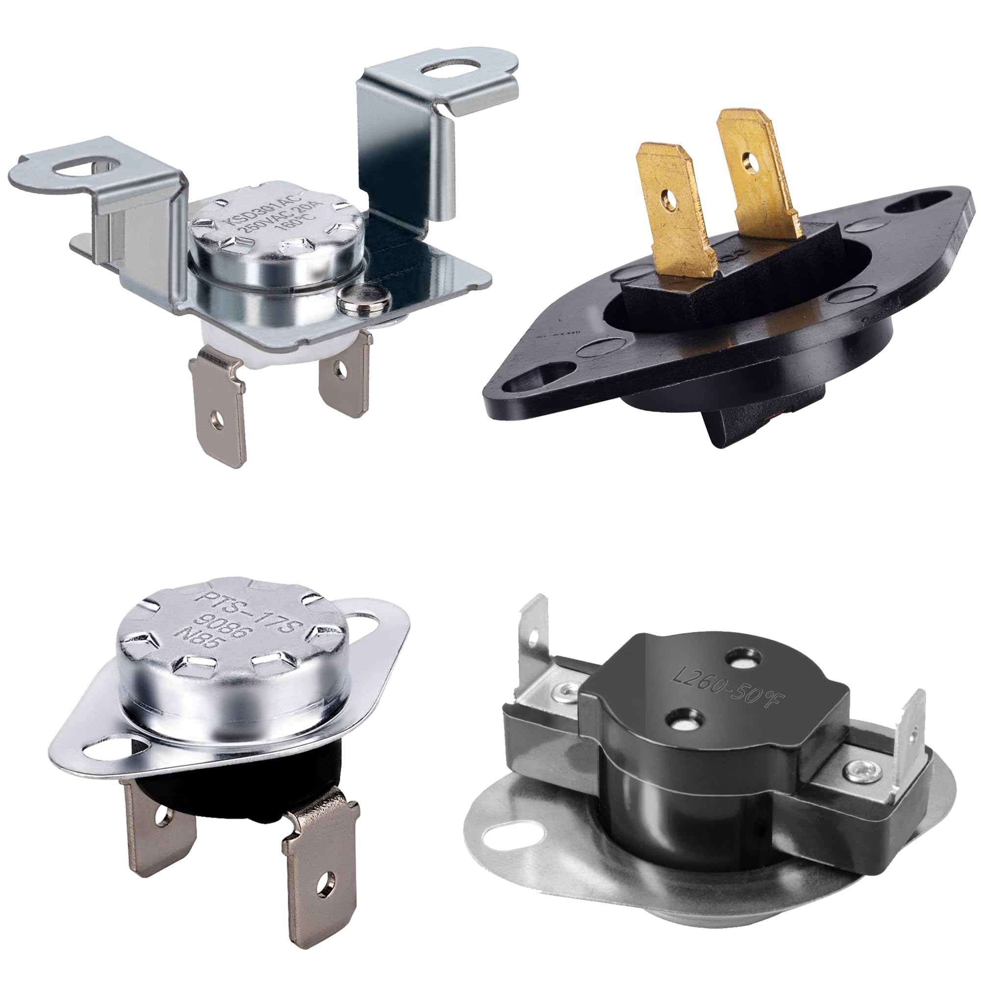 Amazon.com: Dryer Thermal Fuse Kit - DC47-00016A Thermal Fuse & DC96 ...