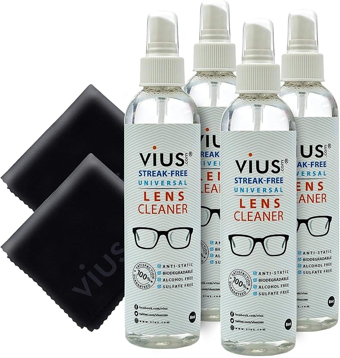 Amazon.com: Lens Cleaner â€“ vius Premium Lens Cleaner Spray for ...