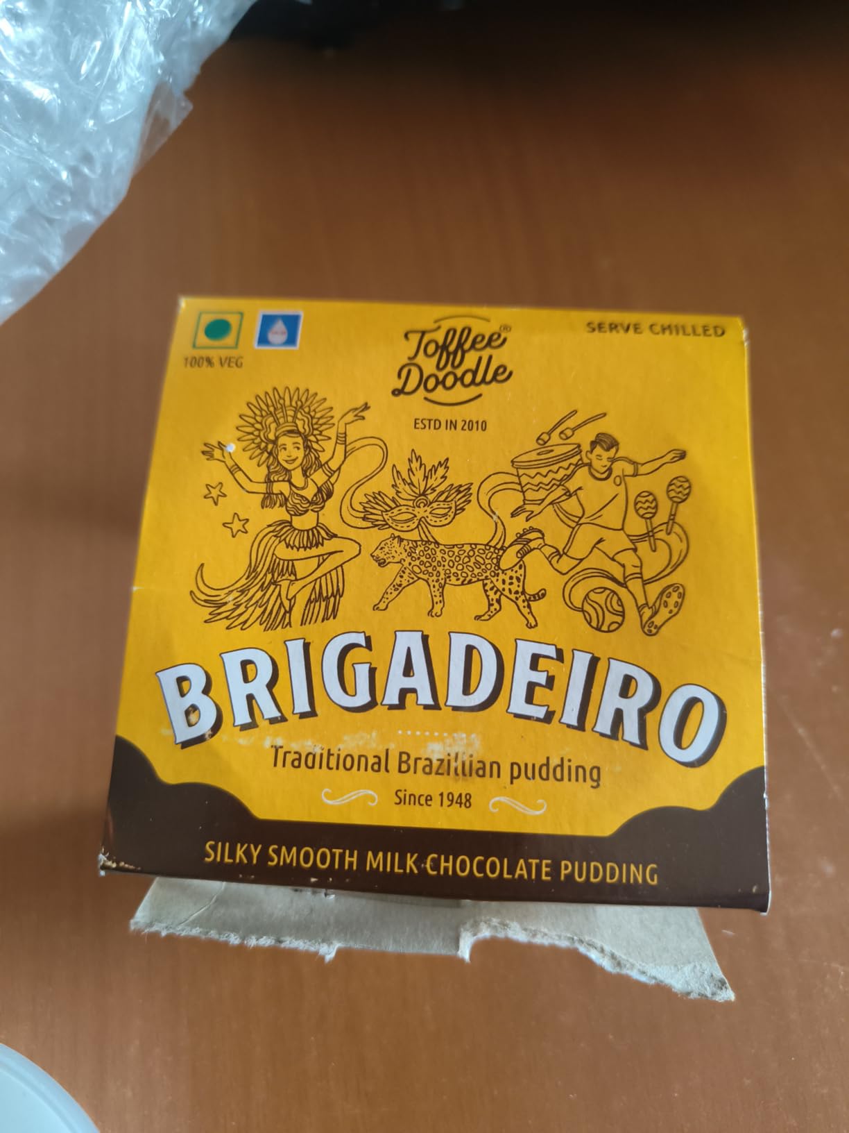 Toffee Doodle Brigadeiro chocolate pudding & Creme Caramel Pudding (Box ...