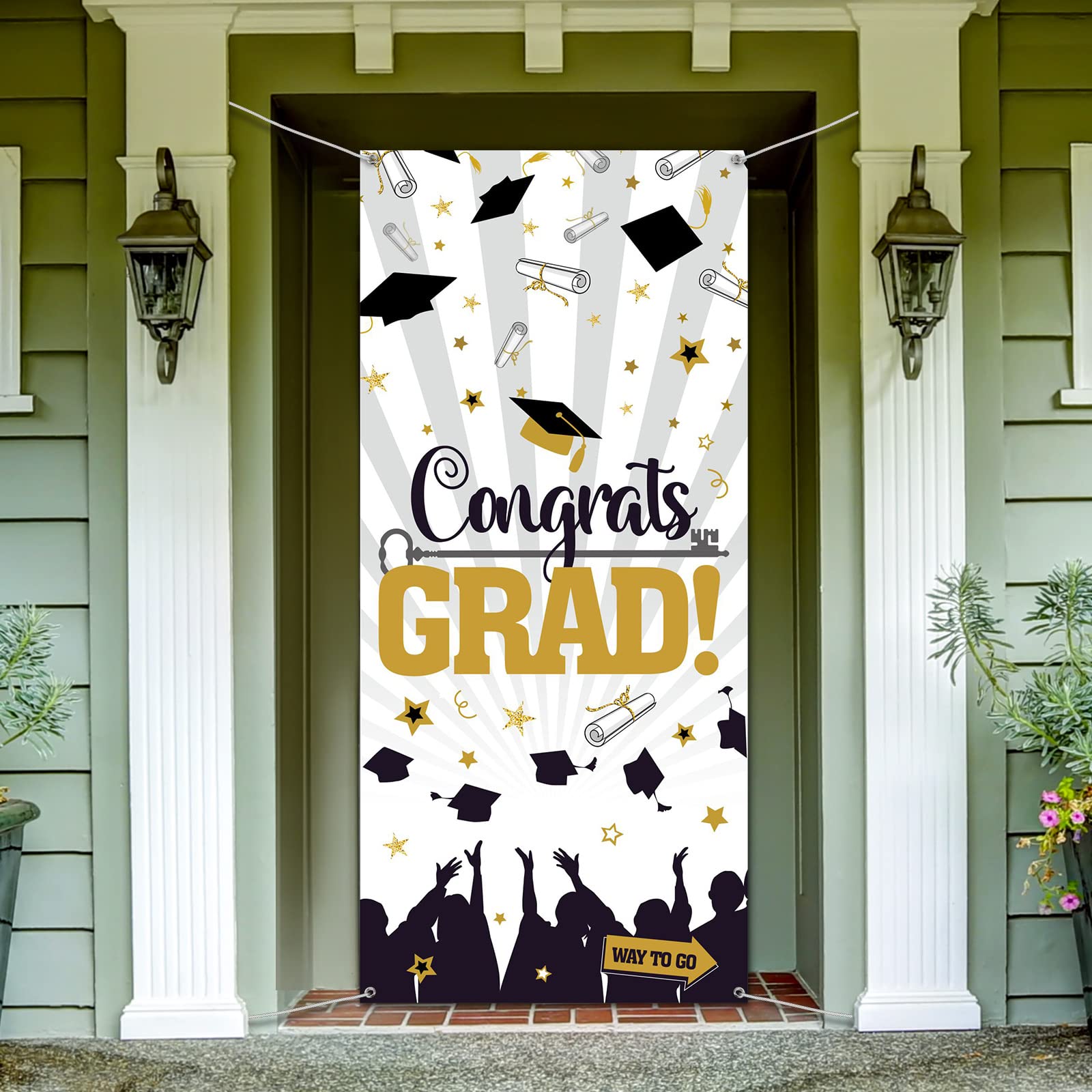 Buy 2023 Graduation Party Decorations, Large Fabric Congrats Graduation ...