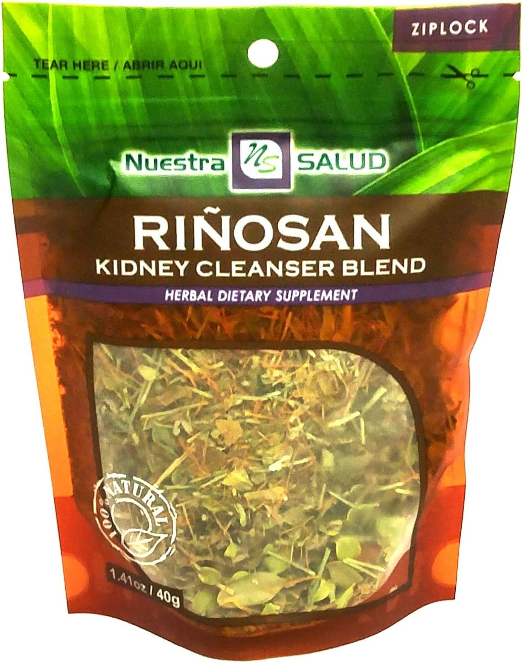 Amazon.com : Riñon Sano / Super Kidney Support. Organic Herbal Tea. Net ...
