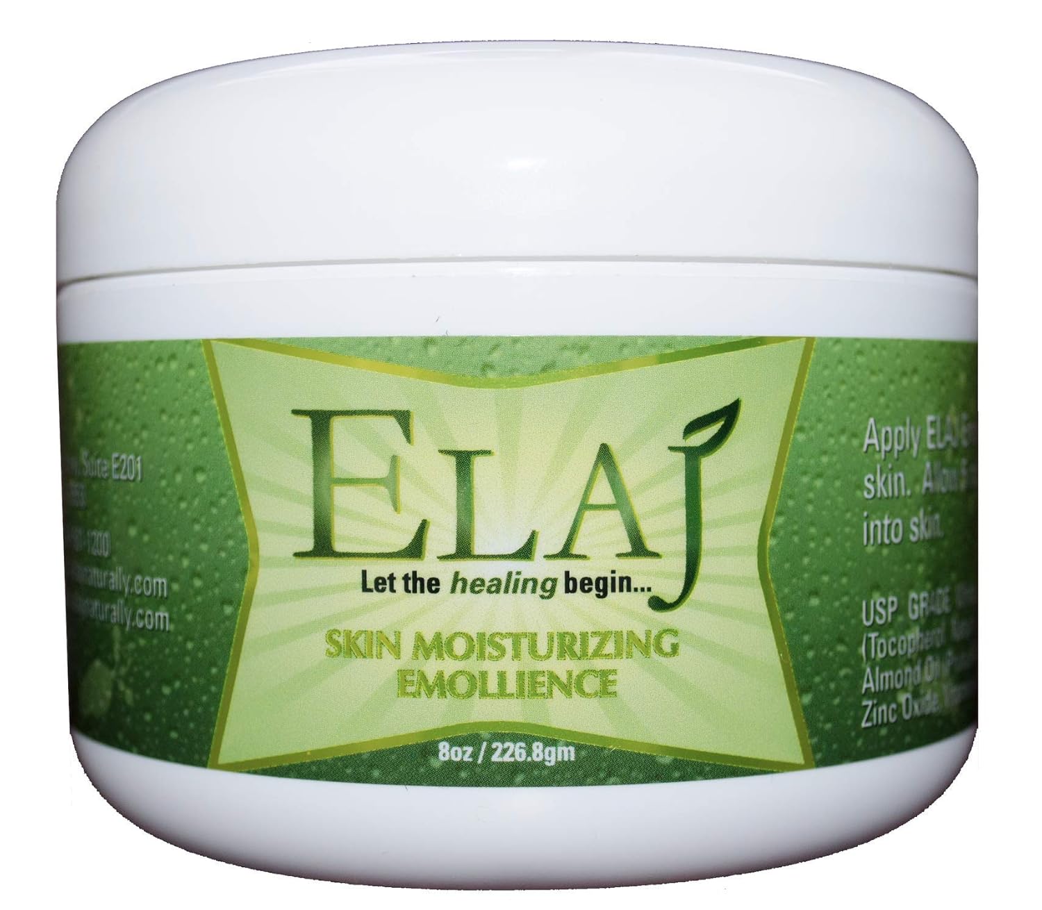 Amazon.com : Elaj All Natural Eczema Skin Care Moisturizing Lotion ...