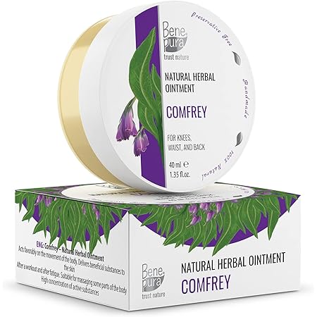 Natural Comfrey Ointment 120ml: bone break, fractures, wounds, joint ...