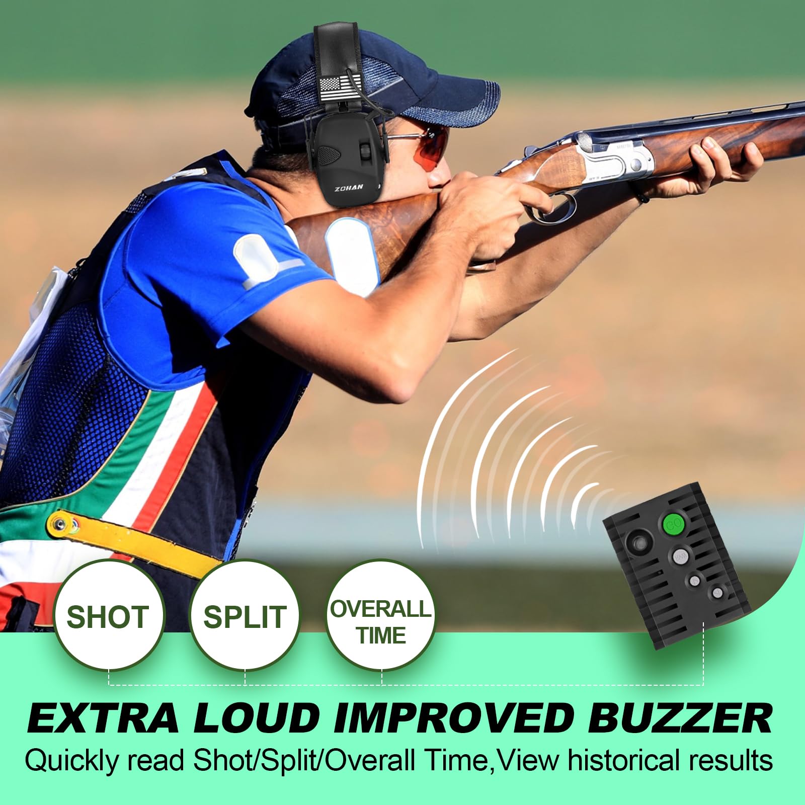 Snapklik.com : ZOHAN Shooting Timer Competition - Upgraded Sensitive ...
