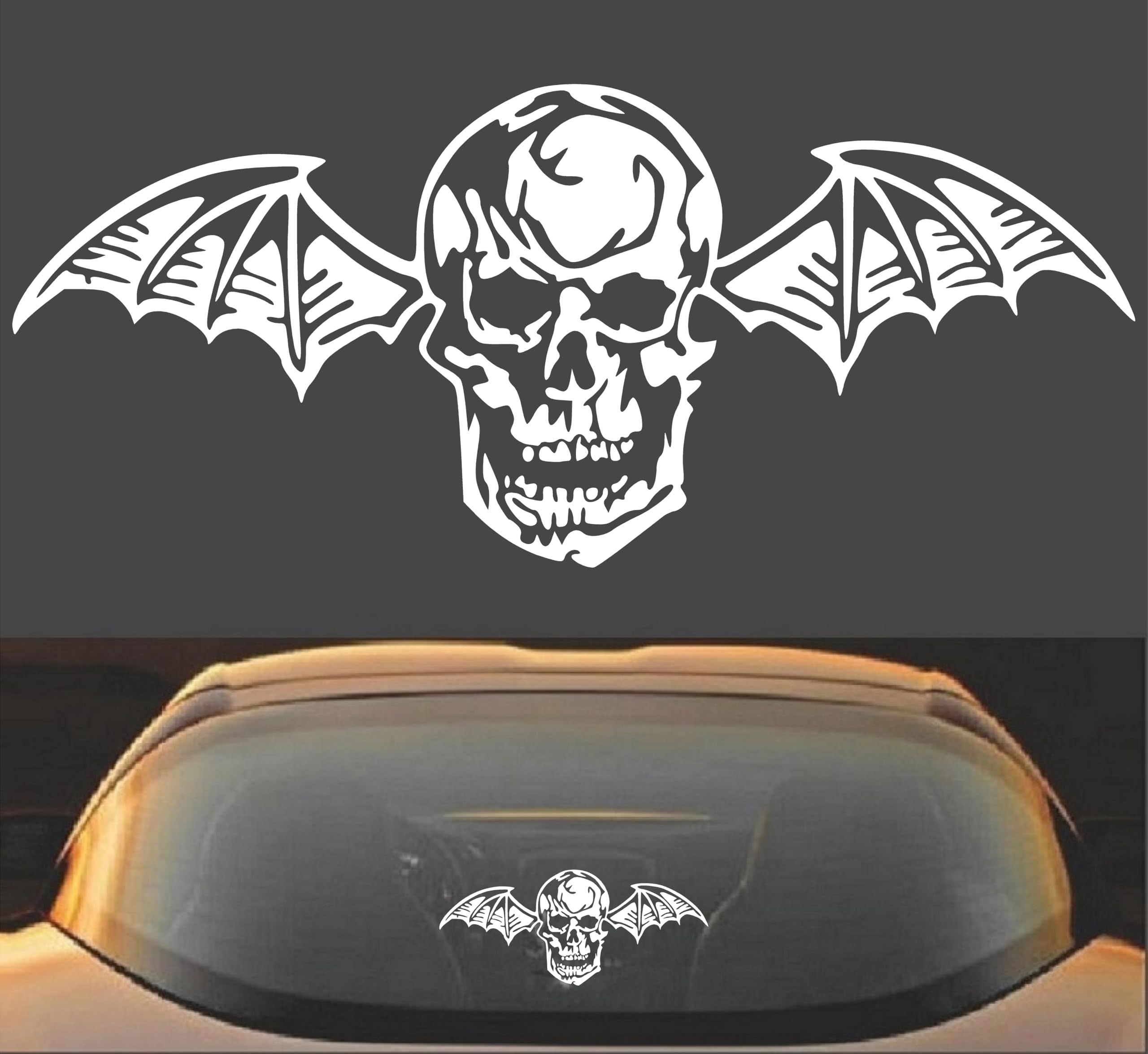 Avenged Sevenfold Death Bat Drawing