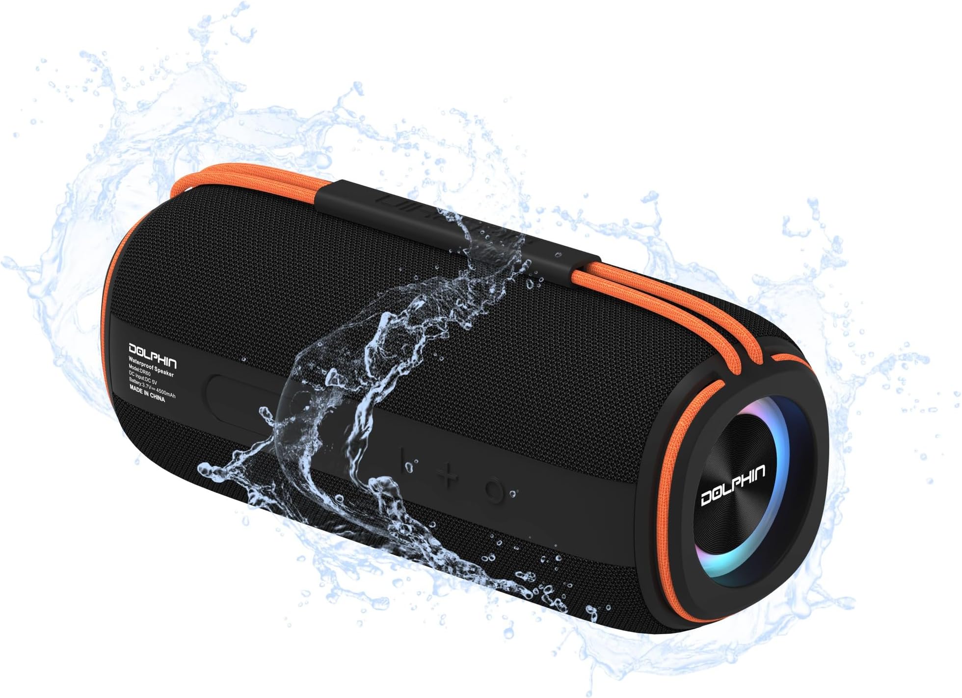 Amazon.com: Dolphin DR-60 30W Waterproof Portable Bluetooth Speaker ...