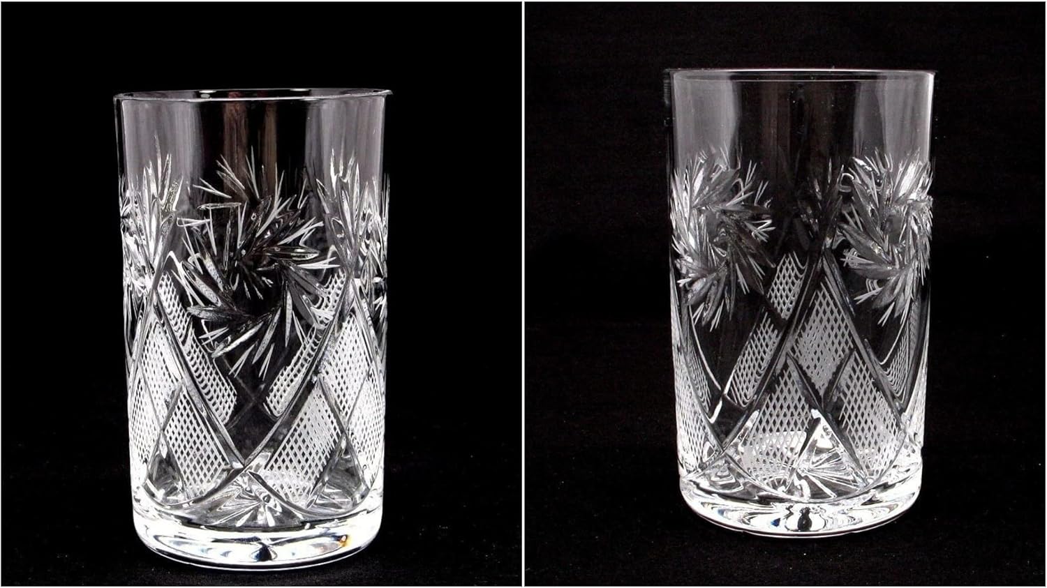 Amazon.com | Set of 6 Russian Tea Glasses for Holder Podstakannik 11 oz ...