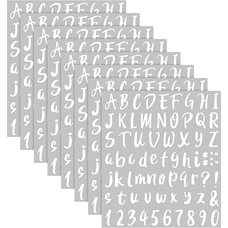 Amazon.com : Headline Sign 31112 Stick-On Vinyl Letters and Numbers ...