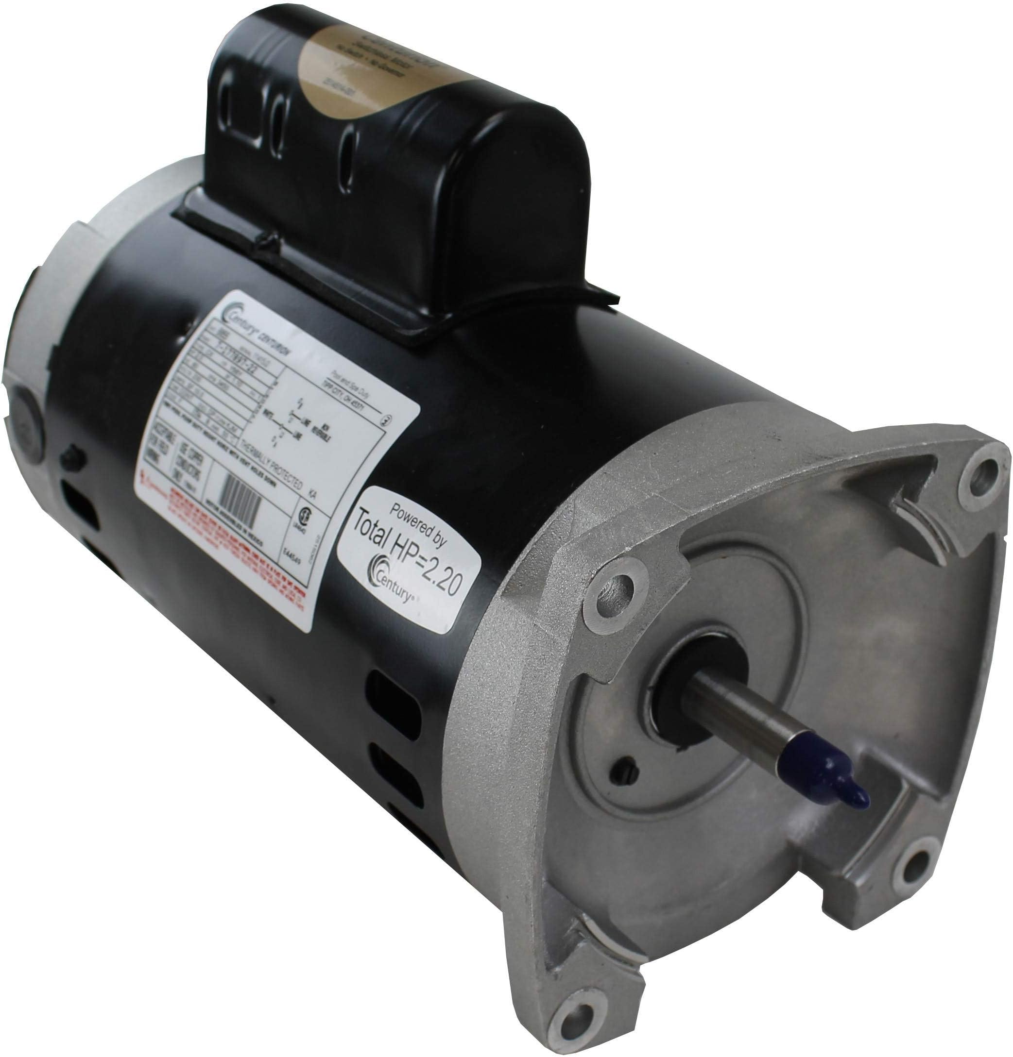ASB843 | 2 hp 3450 RPM 56Y Frame 208-230V Square Flange Pool Motor US ...