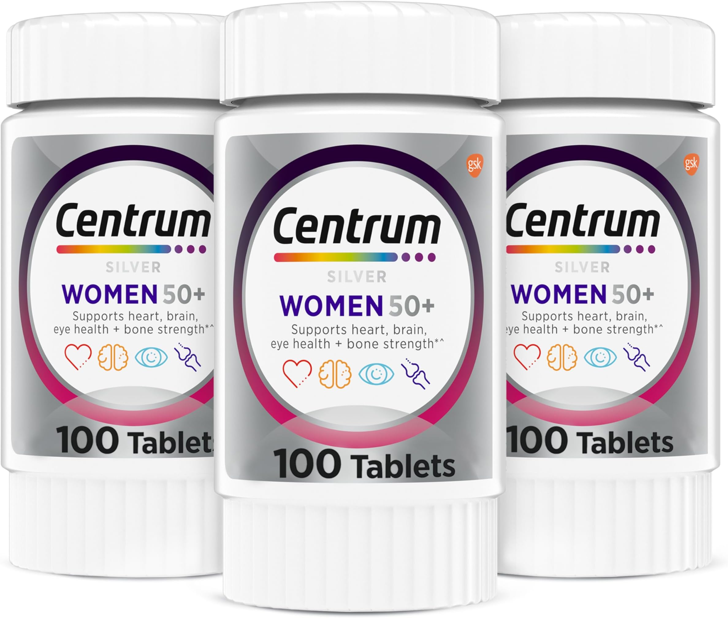 Amazon.com: Centrum Silver Women's Multivitamin for Women 50 Plus ...