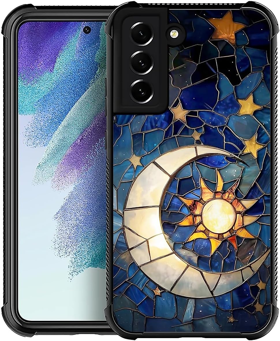 Amazon.com: Kapadiy Compatible with Samsung Galaxy S21 Plus Case,Moon ...