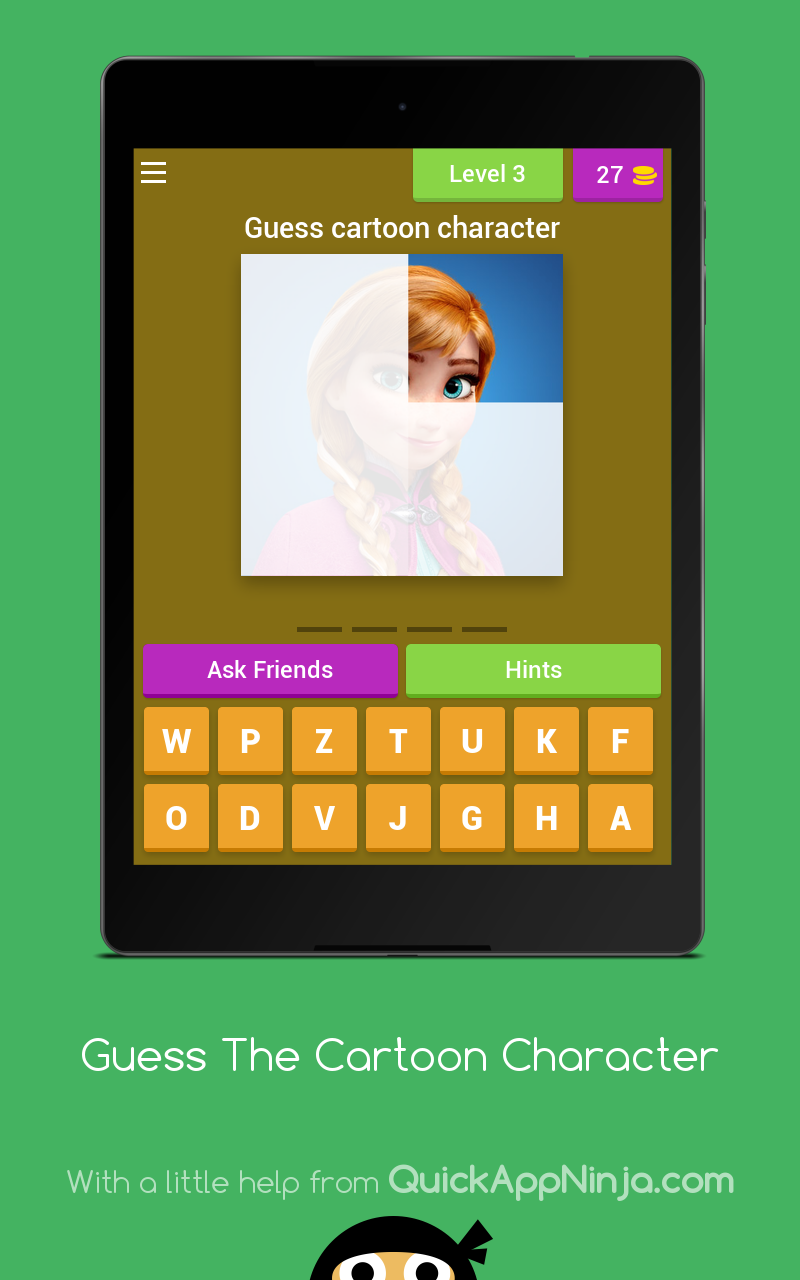 Guess Cartoon Character 2018 Trivia Quiz Free! - App on Amazon Appstore