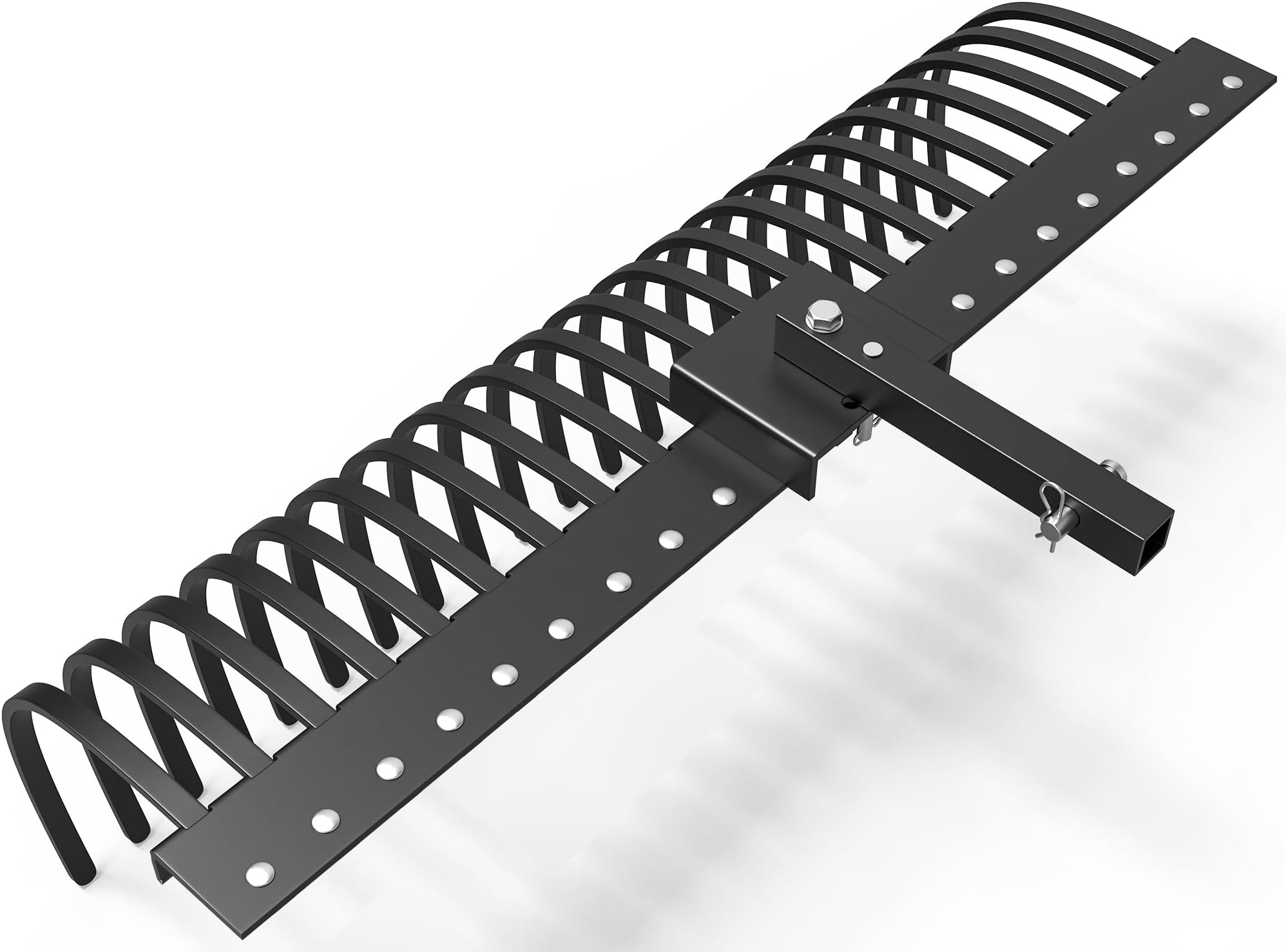 Amazon.com : Yard Tuff Tow Behind Lawn Sweeper 60-inch Rake for ATV or ...