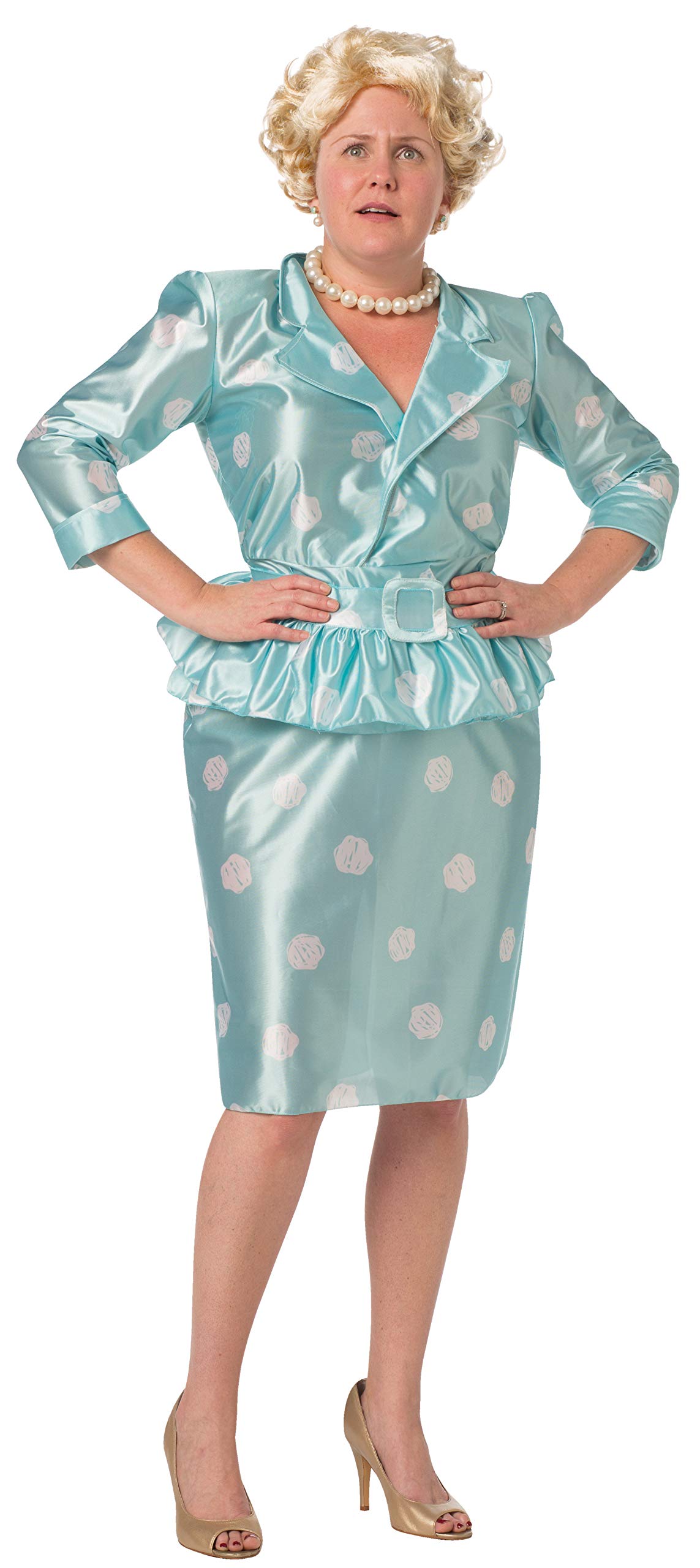 Amazon.com: Rasta Imposta Golden Granny Ditzy Costume Dress Set with ...