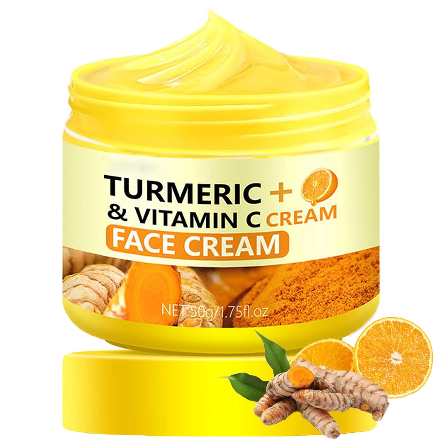 Amazon.com: Krmspe Turmeric Vitamin C Face Cream, Vitamin C Face ...