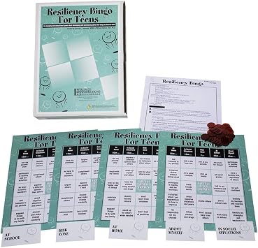 Amazon.com: Resiliency Bingo for Teens : MSW, LCSW GarisonL. Jeppesen ...