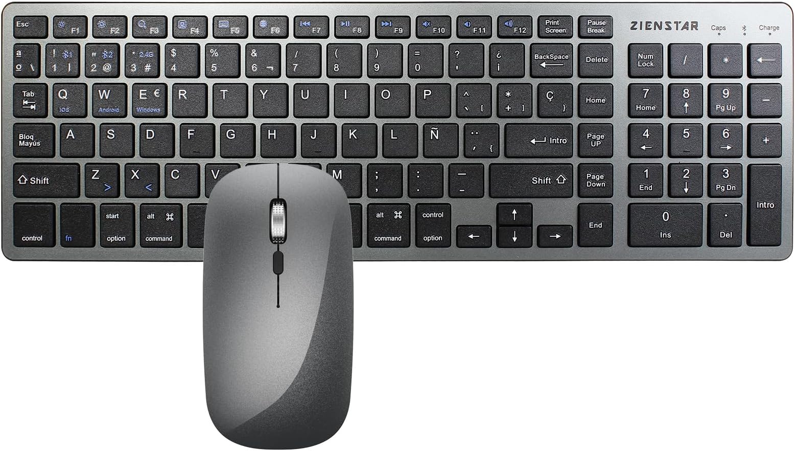 Logitech MK470 Combo de Teclado y Mouse inalámbrico Delgado – Diseño ...