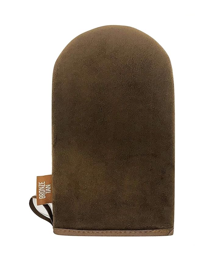 Amazon.com : Bronze Tan Velvet Self Tanning Applicator Mitt For An Even ...