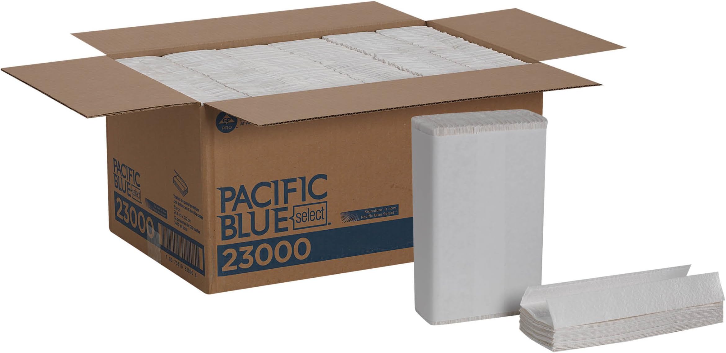 Pacific Blue Select (21000) Multifold Premium 2-Ply Paper Towels ...
