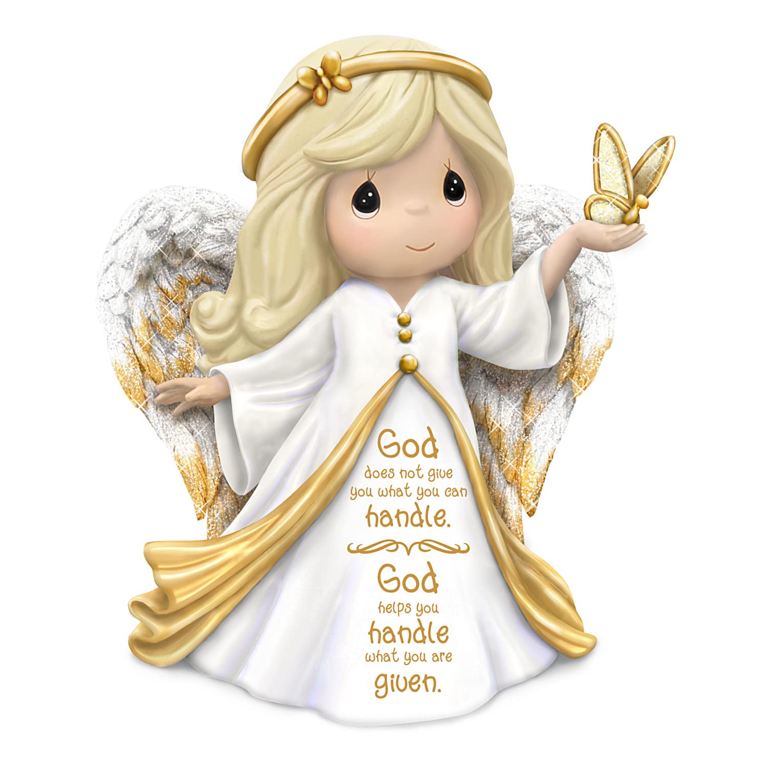 Amazon.com: The Hamilton Collection Precious Moments God's Help ...