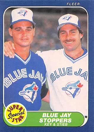 Amazon.com: 1986 Fleer Baseball #642 Jimmy Key/Dave Stieb Toronto Blue ...