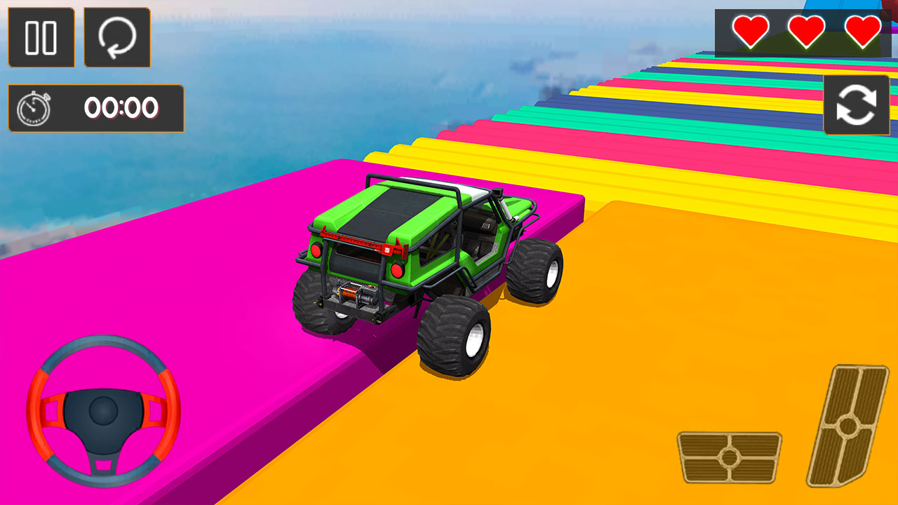 Quad ATV Racing Monster Truck Stunt Adventure Sim 3D Offroad 4x4 Car ...