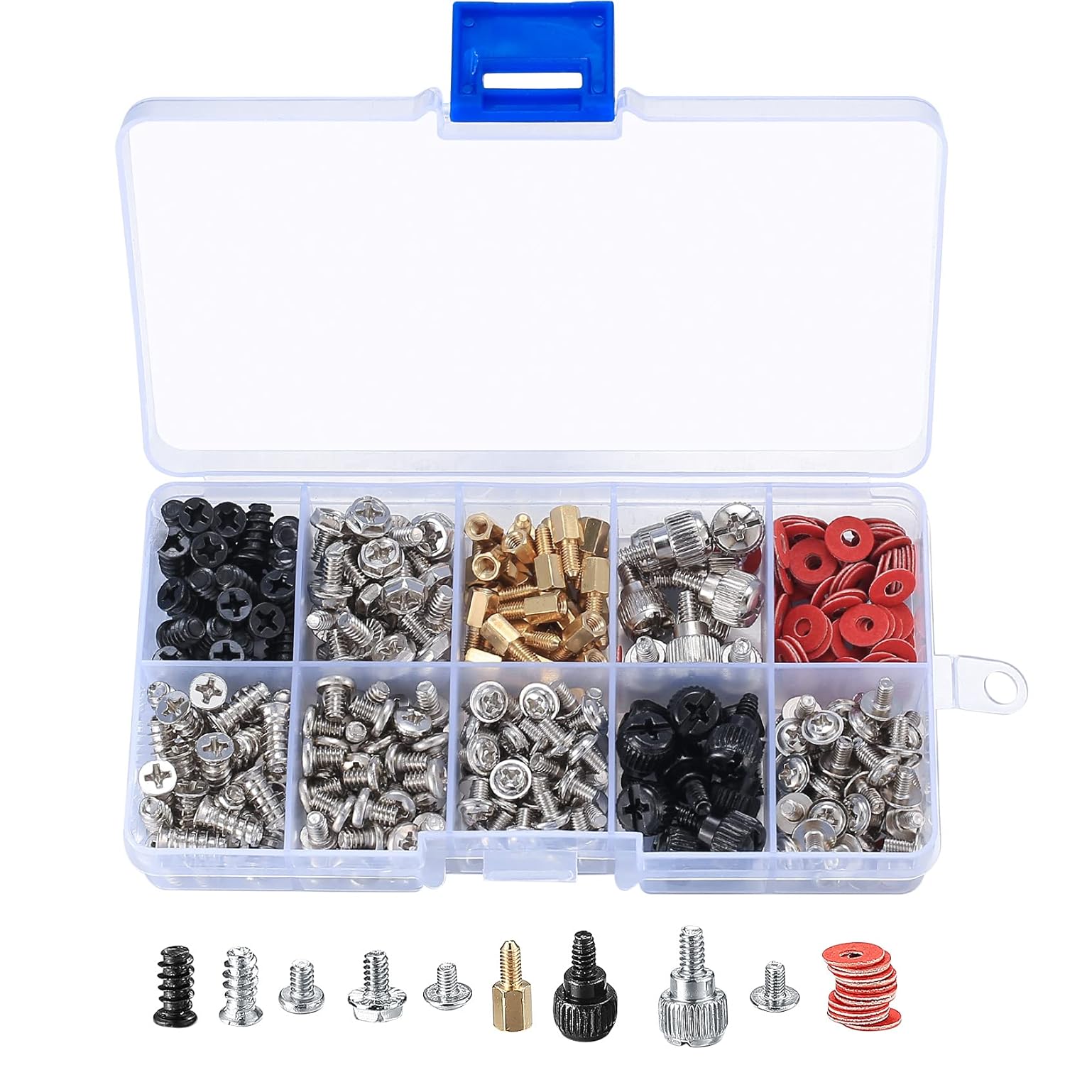 360 Pcs Computer Screws Assortment Sets, Personal Pc Case Motherboard ...