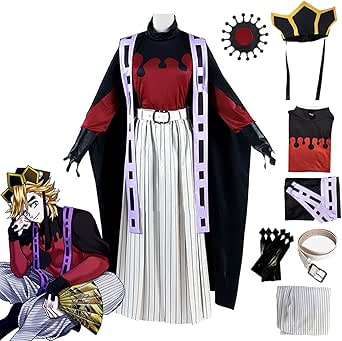 Amazon.com: Buyoem Douma Cosplay，Douma Costume，Anime Douma Kimono Suit ...