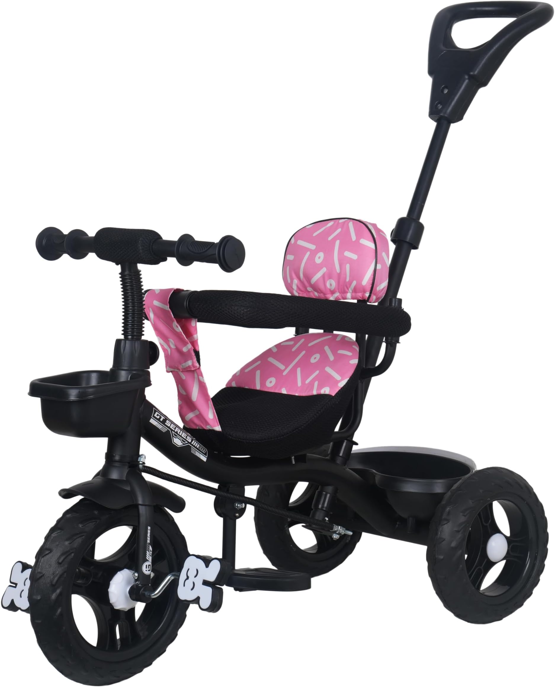 LUUSA TFT-1 Tricycle for Baby Princess | Plug and Play | Tricycle with ...