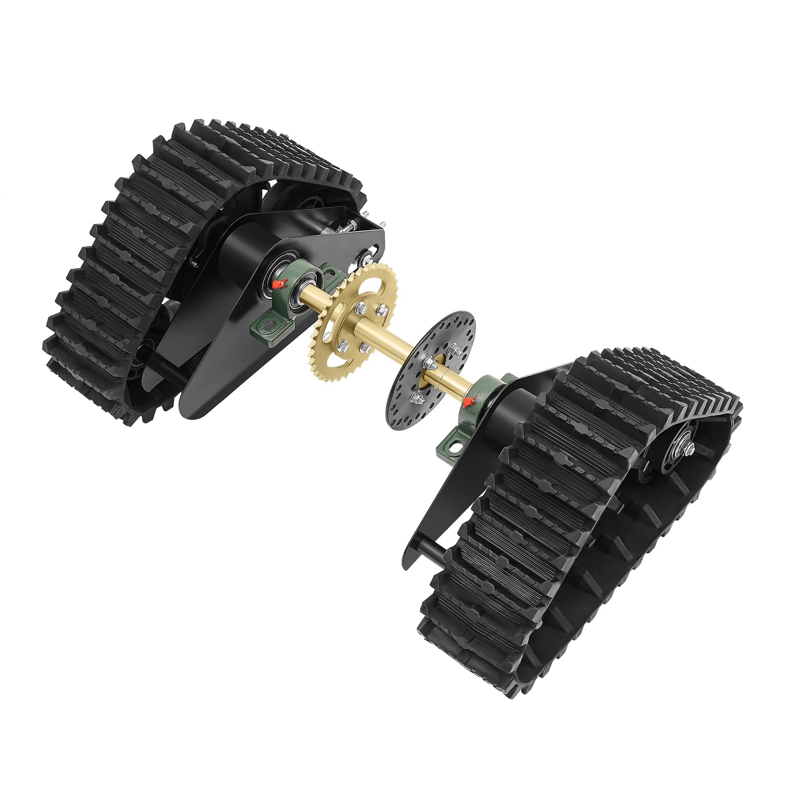 Amazon.com: Rear Axle Track Assemly, Atv Tracks Kit Go-Kart Snow Sand ...