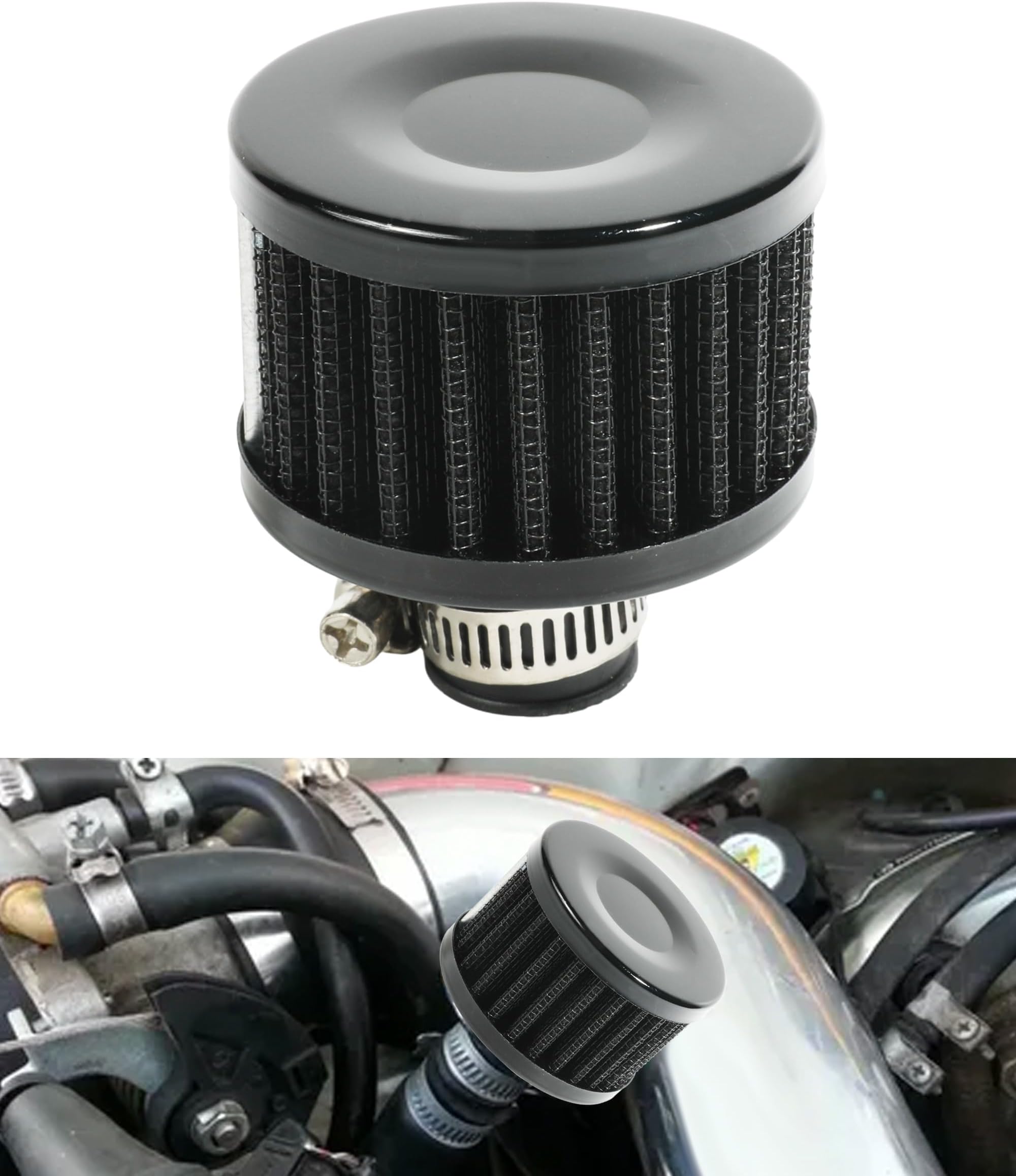 Amazon.com: WINUERK Air Filter Cold Air Intake Filter Breather, 12mm ...