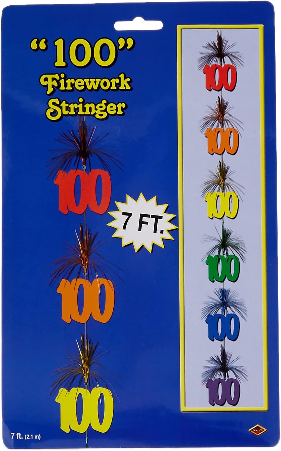 Amazon.com: 100 Firework Stringer Party Accessory (1 count) (1/Pkg ...