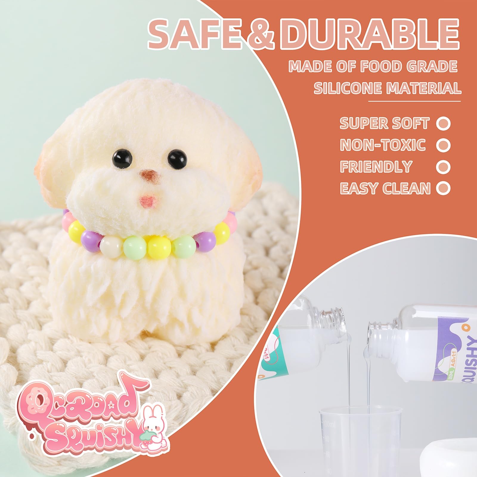 Snapklik.com : QCROAD SQUISHY Taba Dog Squishy Handmade Ultra Soft ...