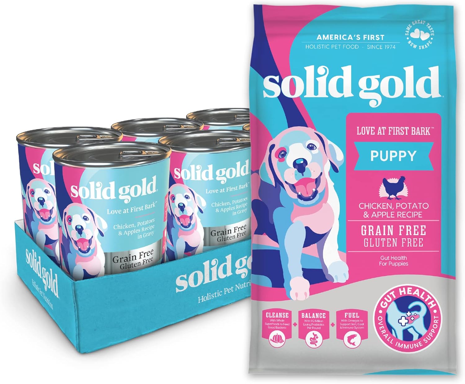 Amazon.com: Solid Gold Dry Puppy Food - Made with Real Chicken & Nutritious Superfoods - Love at ...