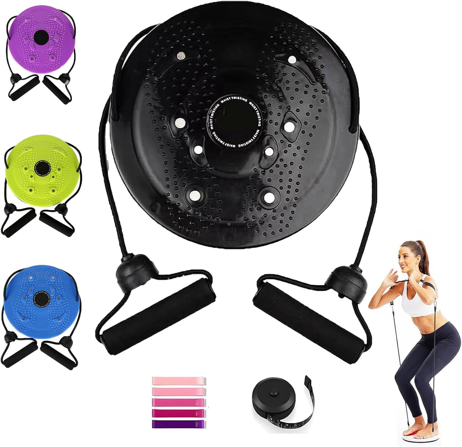 Loovely™ - Waist Sculptor Machine Twister, 10 Inch Waist Twisting Disc ...