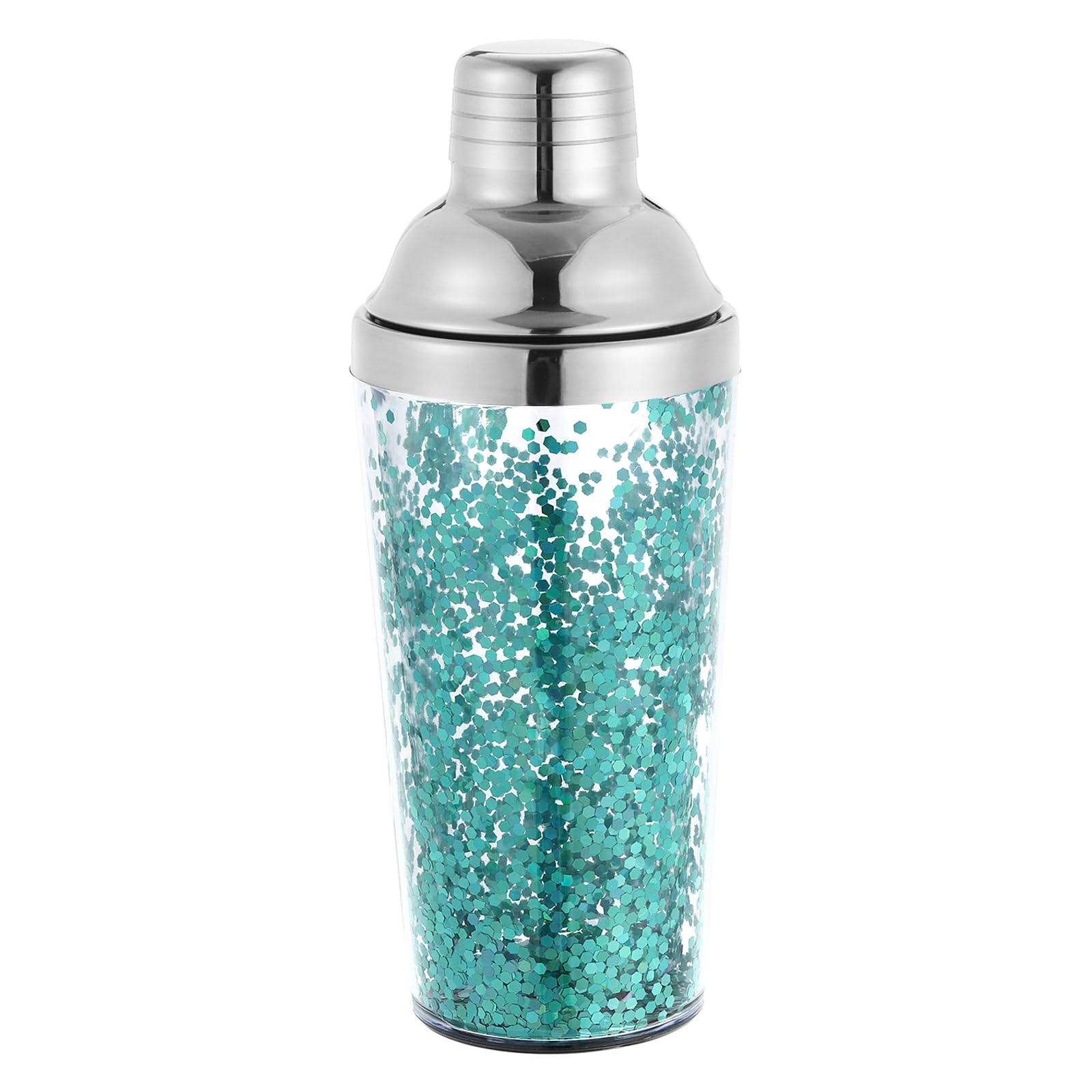 Amazon.com: uxcell 16OZ(450ml) Plastic Cocktail Shaker With Strainer ...