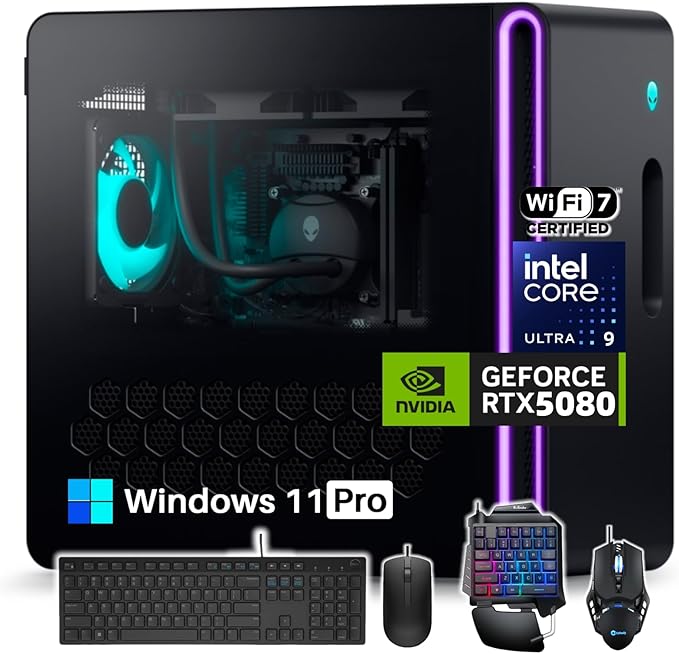 Amazon.com: Alienware Aurora R16 Gaming Desktop, NVIDIA RTX 5080 16GB ...