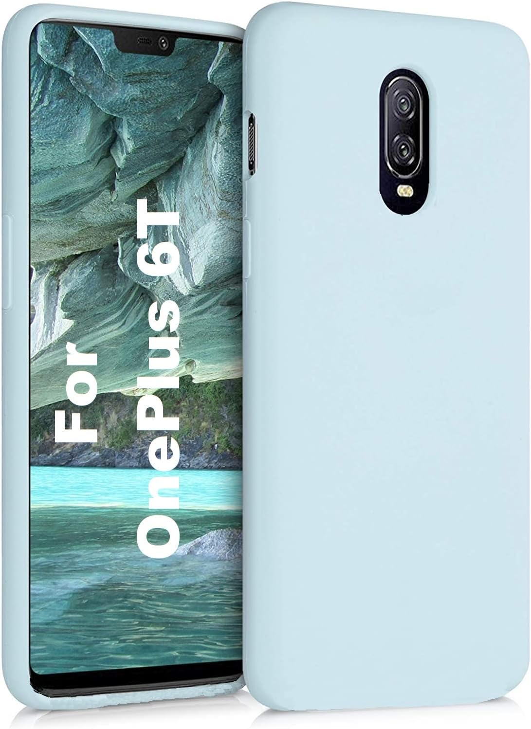 TheGiftKart Liquid Silicone Back Cover Case for OnePlus 6T / Oneplus 7 ...