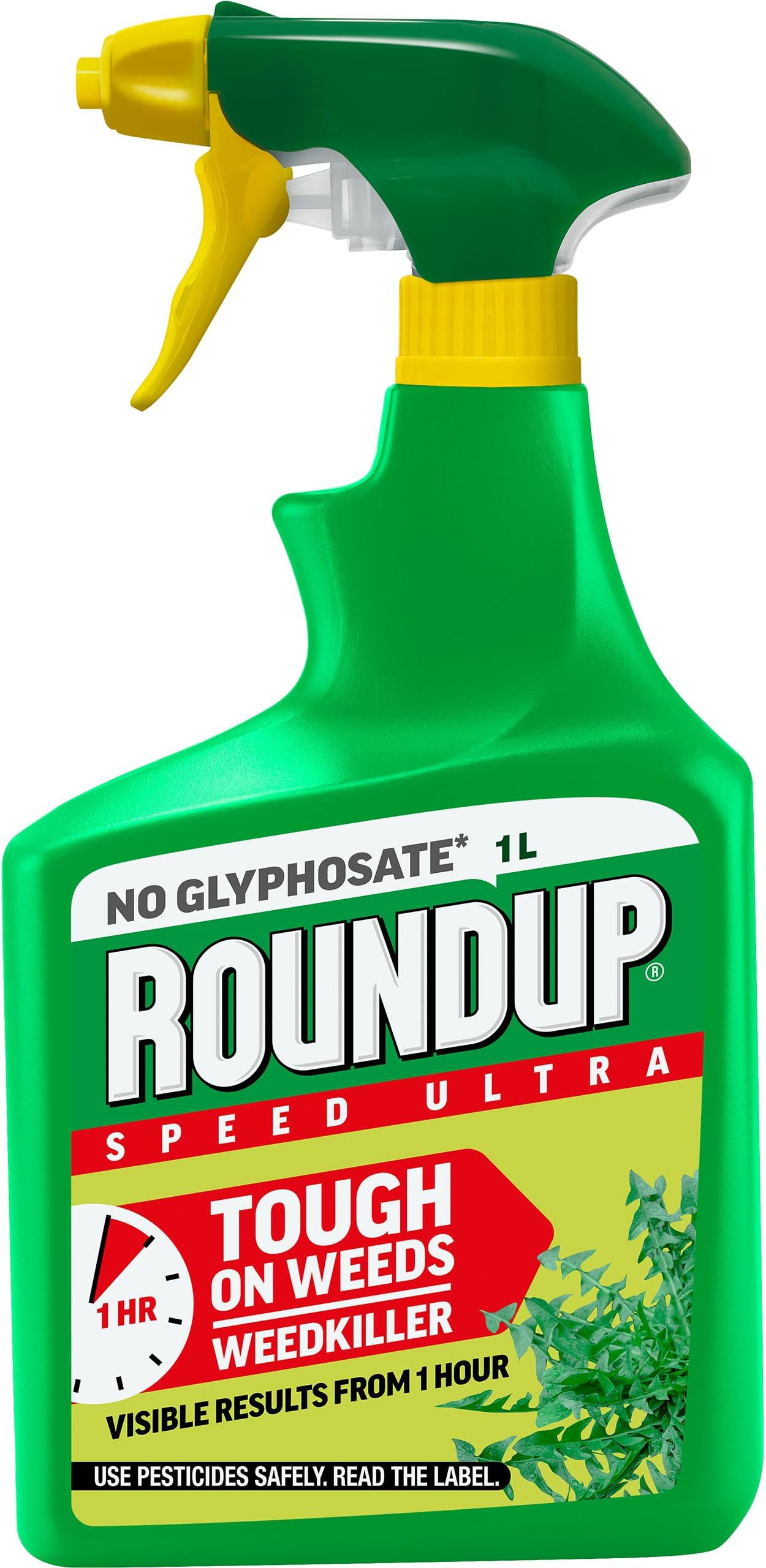 Roundup Total Fast Action Weed Killer, 1 Litre : Amazon.co.uk: Garden