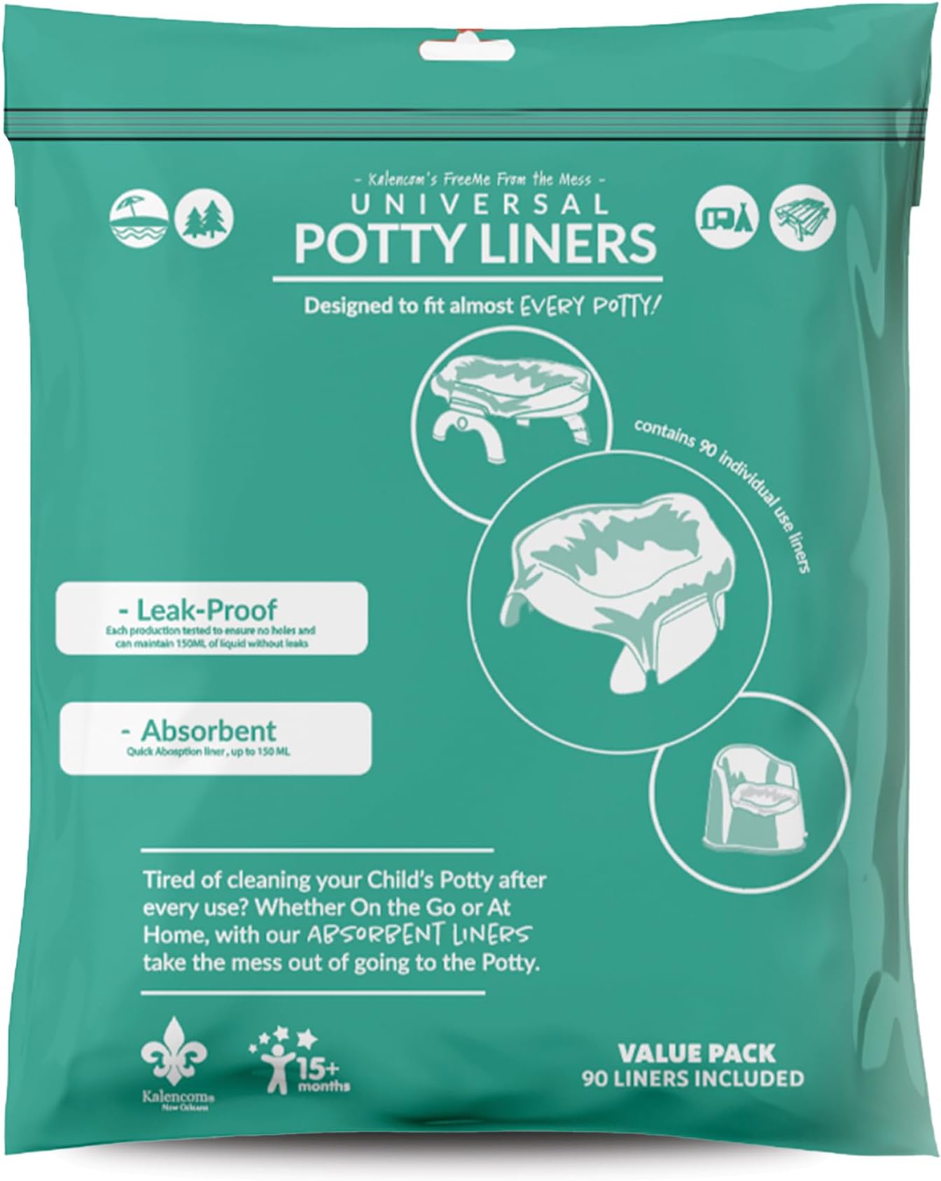 Amazon.com : Travel Potty for Kids, Reusable Portable Folding Potty for ...