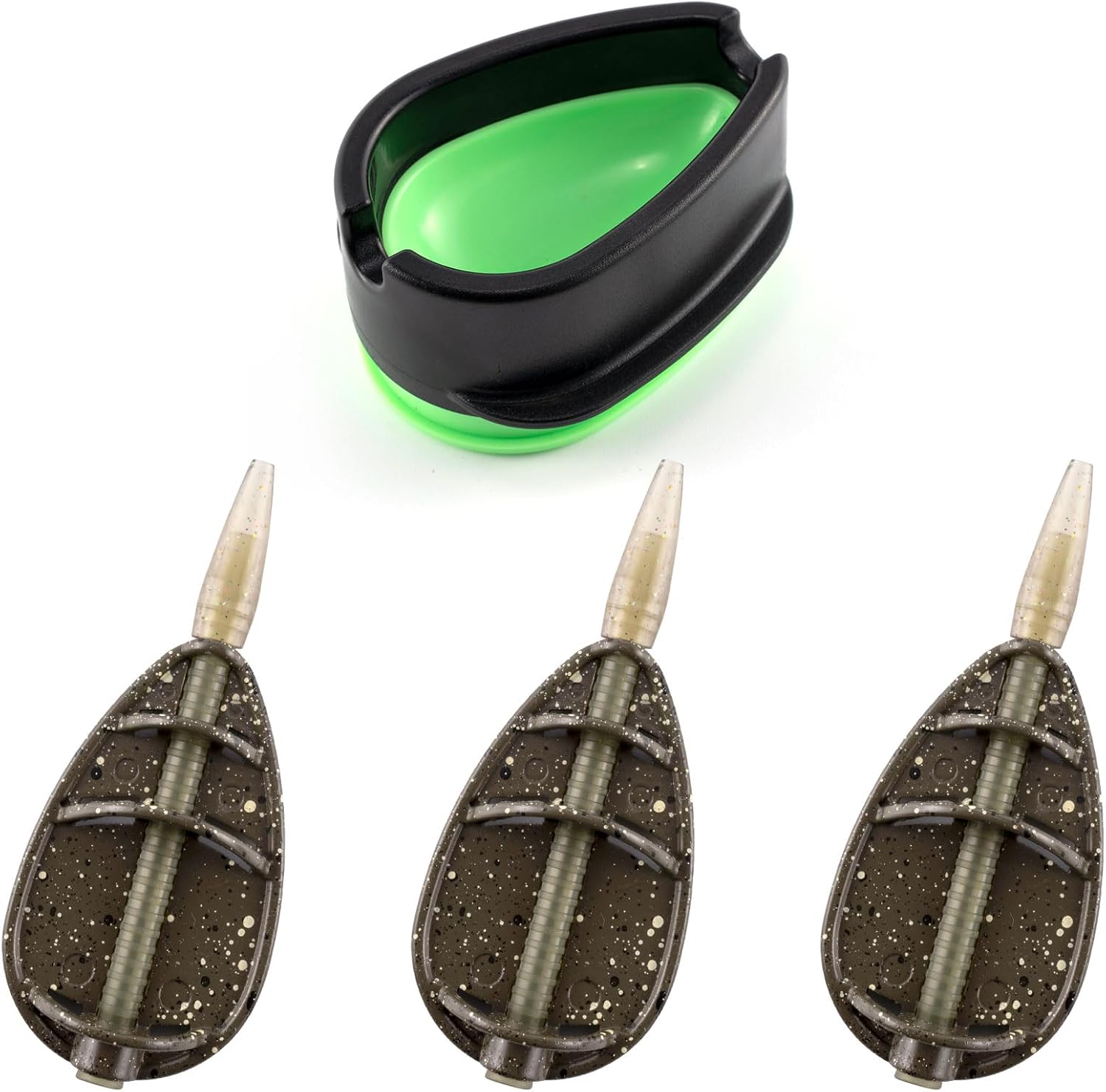 Alwonder Method Feeders Carp Fishing Feeder 25g 35g 45g Set with Inline ...