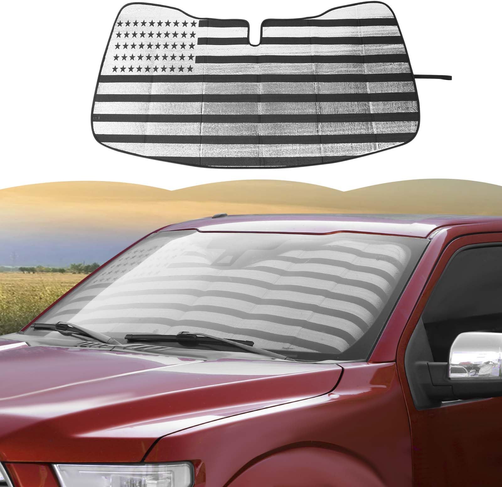 Amazon.com: RT-TCZ Windshield Sunshade Sun Shade Heat Shield Window Sun ...