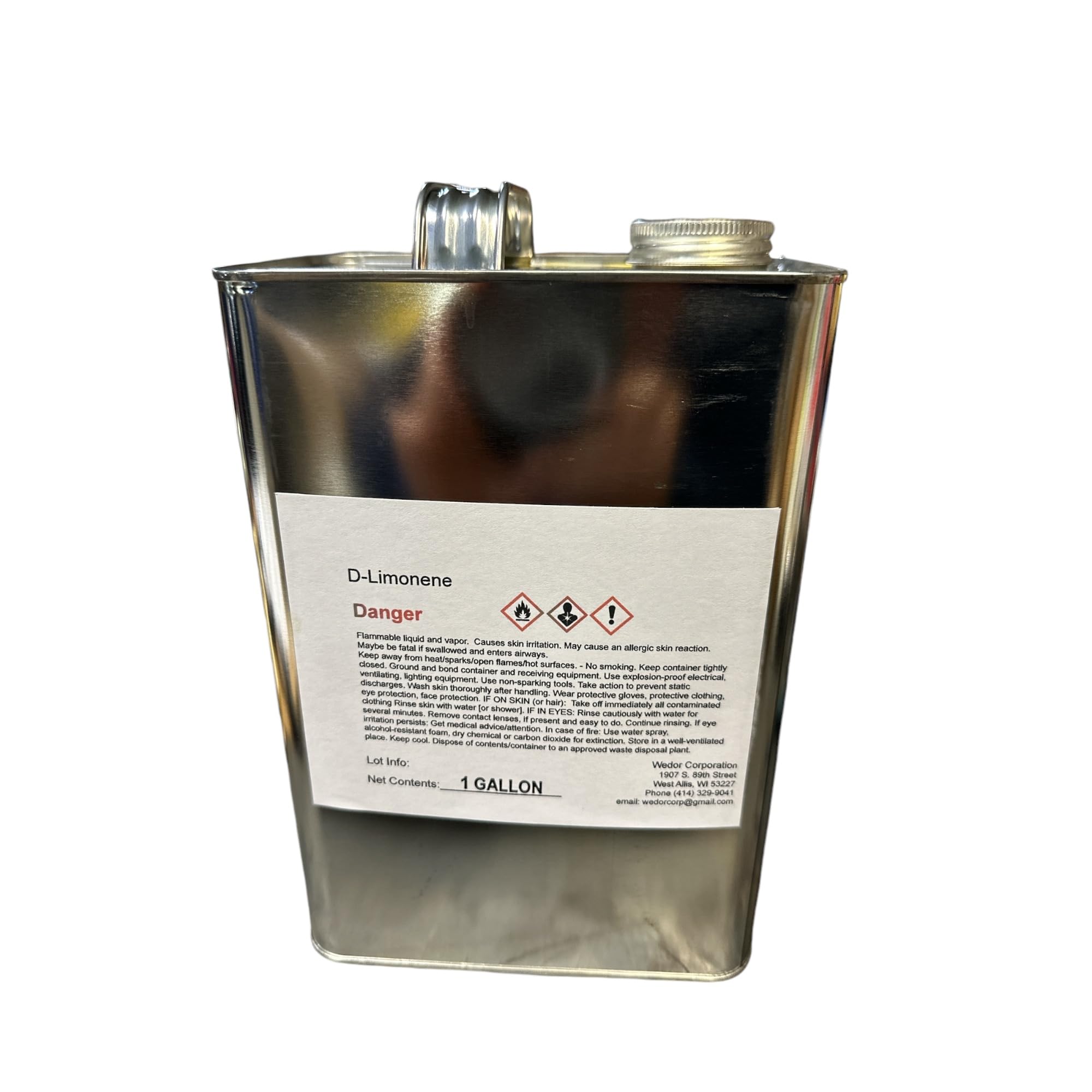 Amazon.com: D'Limonene, Technical Grade 1 Gallon : Industrial & Scientific