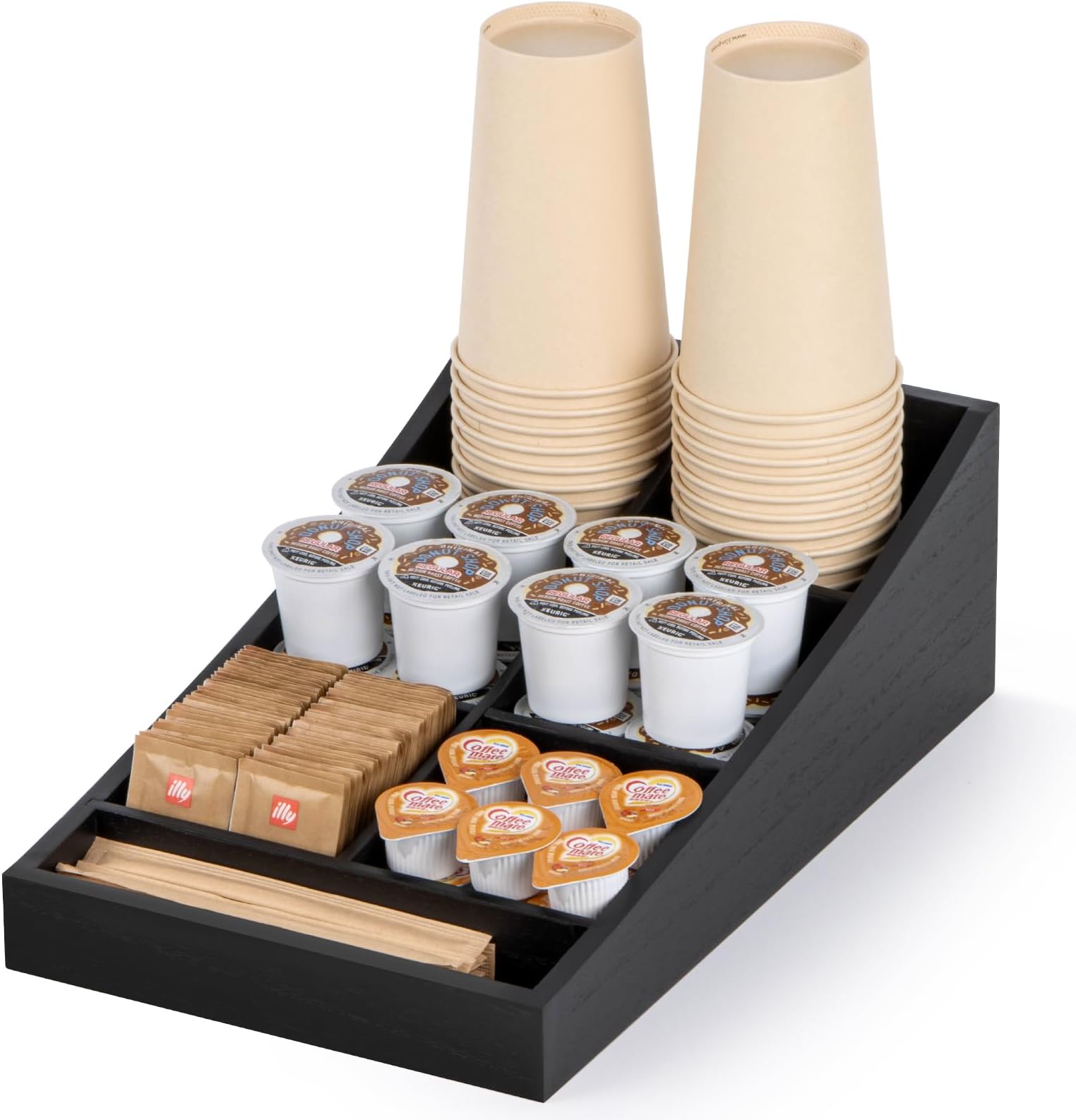 Amazon.com: OnDisplay Java Joe Acrylic Breakroom.Kitchen Coffee Station ...