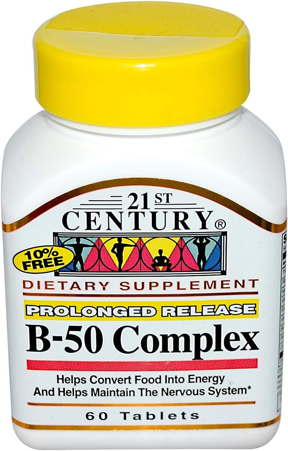 Amazon.com: 21st Century Complex B-50 Tablets Prolonged Release - 60 ct ...