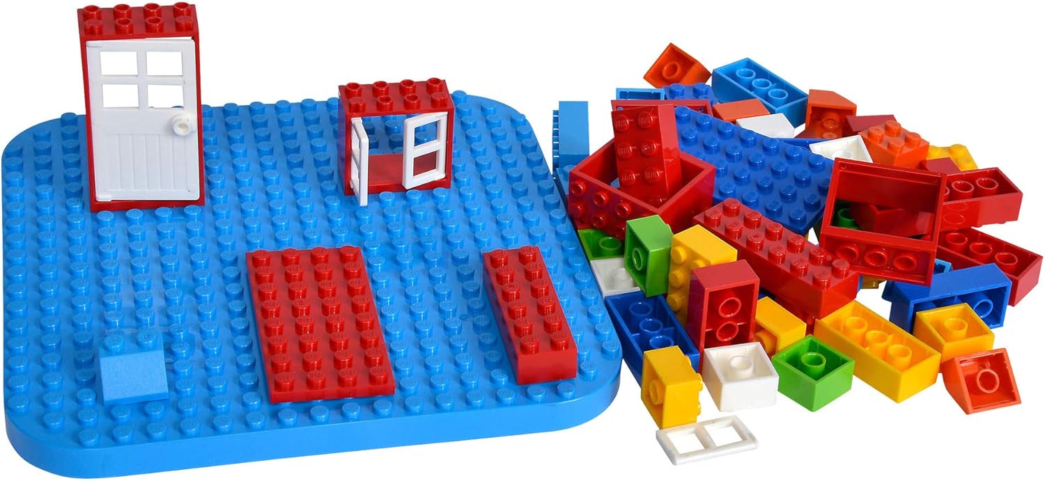 Blox 250 Building Blocks in Bucket for Children Aged 4+, Various Bricks ...