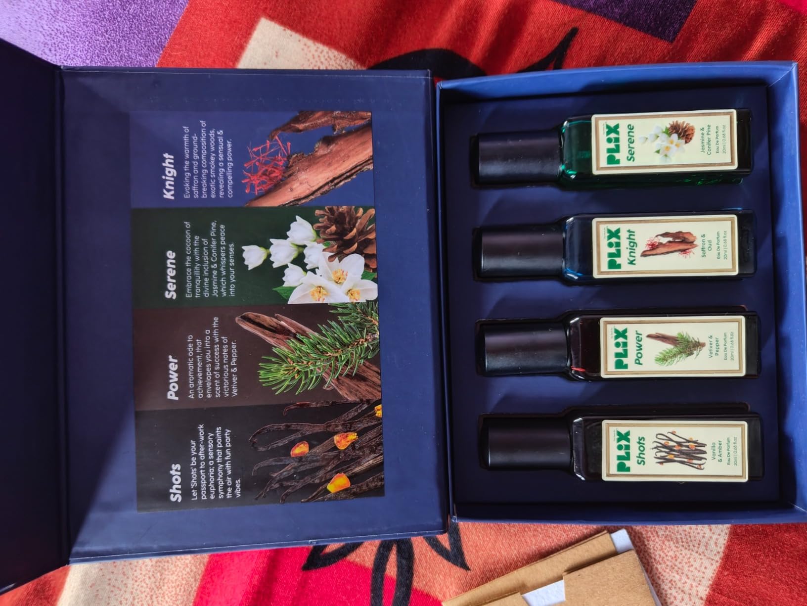 Buy PLIX - THE PLANT FIX Mood Range Aura Perfume Set 4*20 Ml With ...