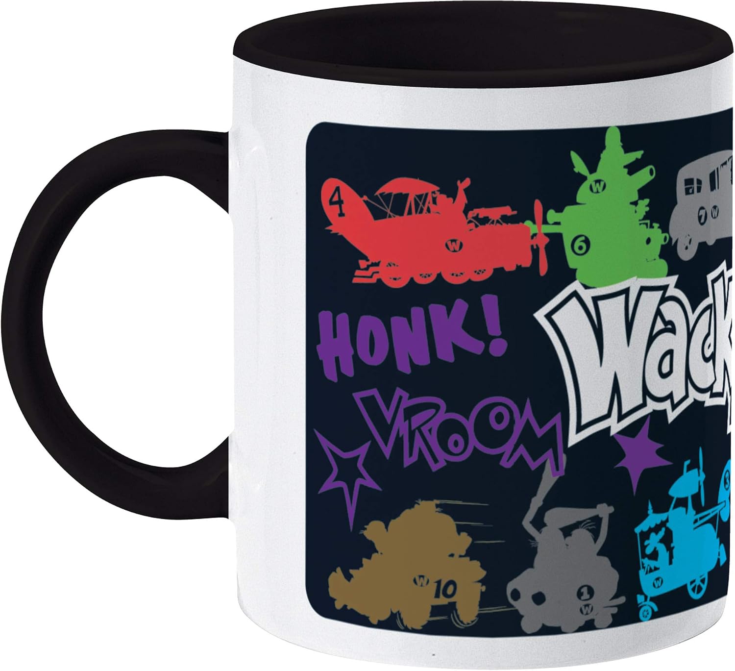 Kapow Gifts Wacky Races Mug. Contestants, Ceramic, 250ml : Amazon.co.uk ...