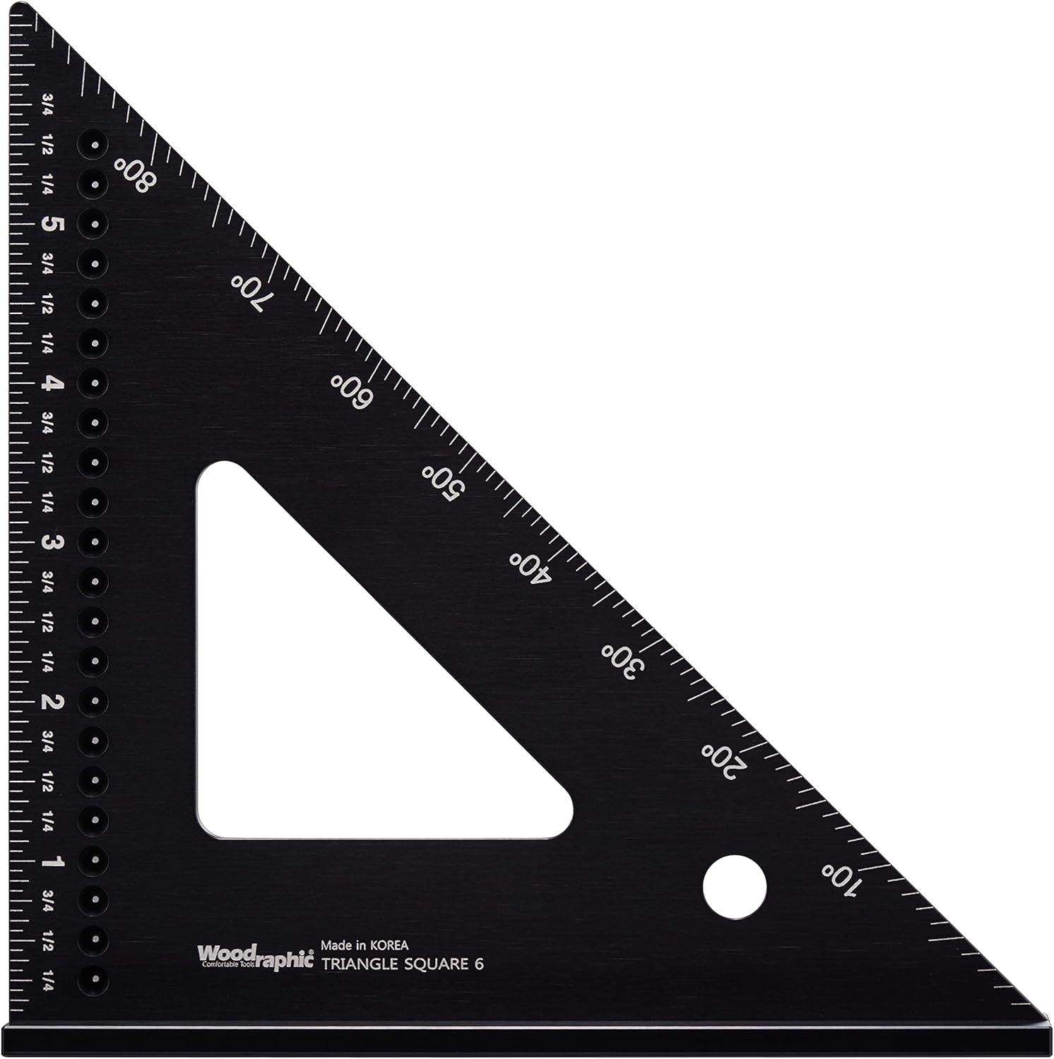 Woodraphic Professional Easy-Read Carpenter Square, Woodworking Tools ...